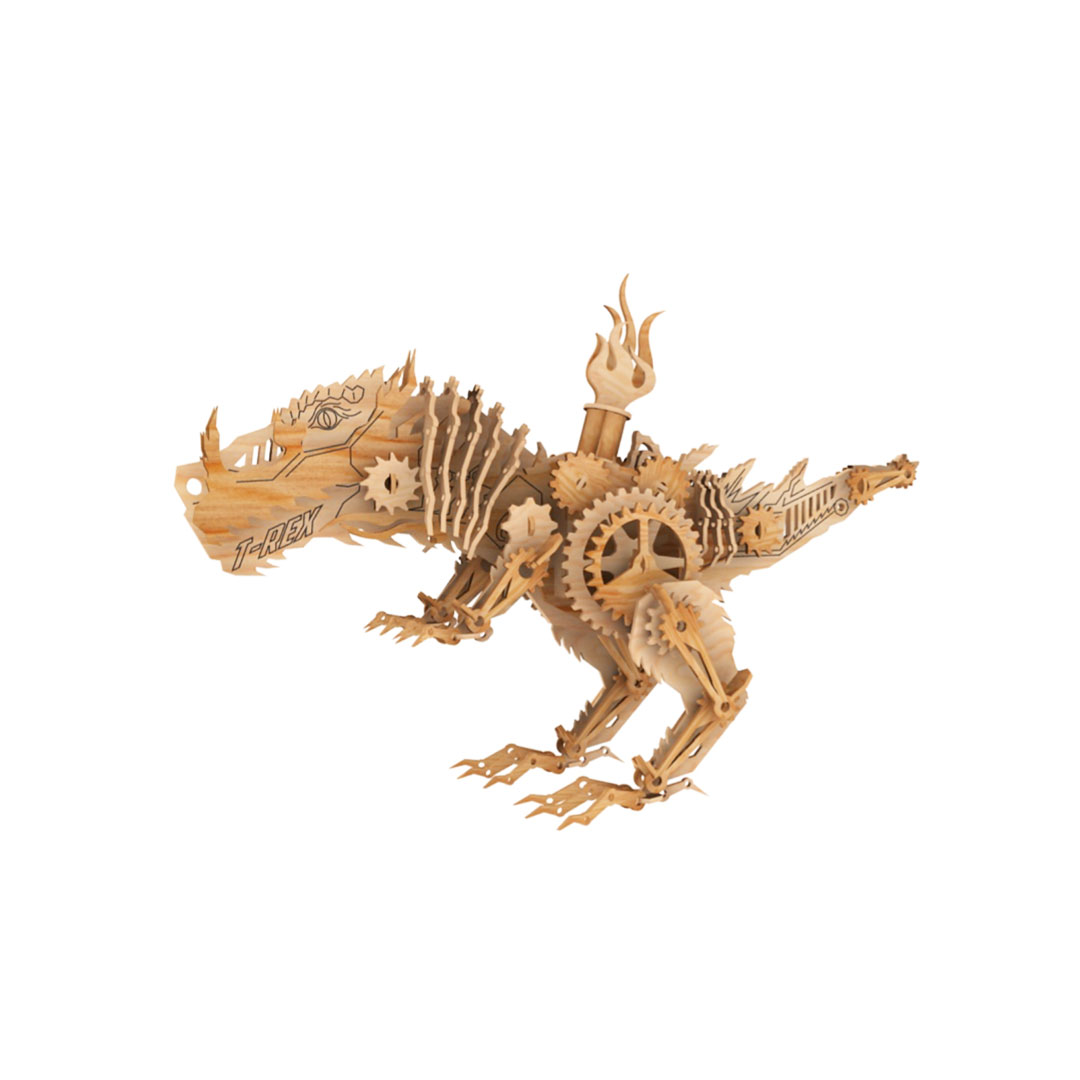 Mechanical T-Rex – EMP Laser